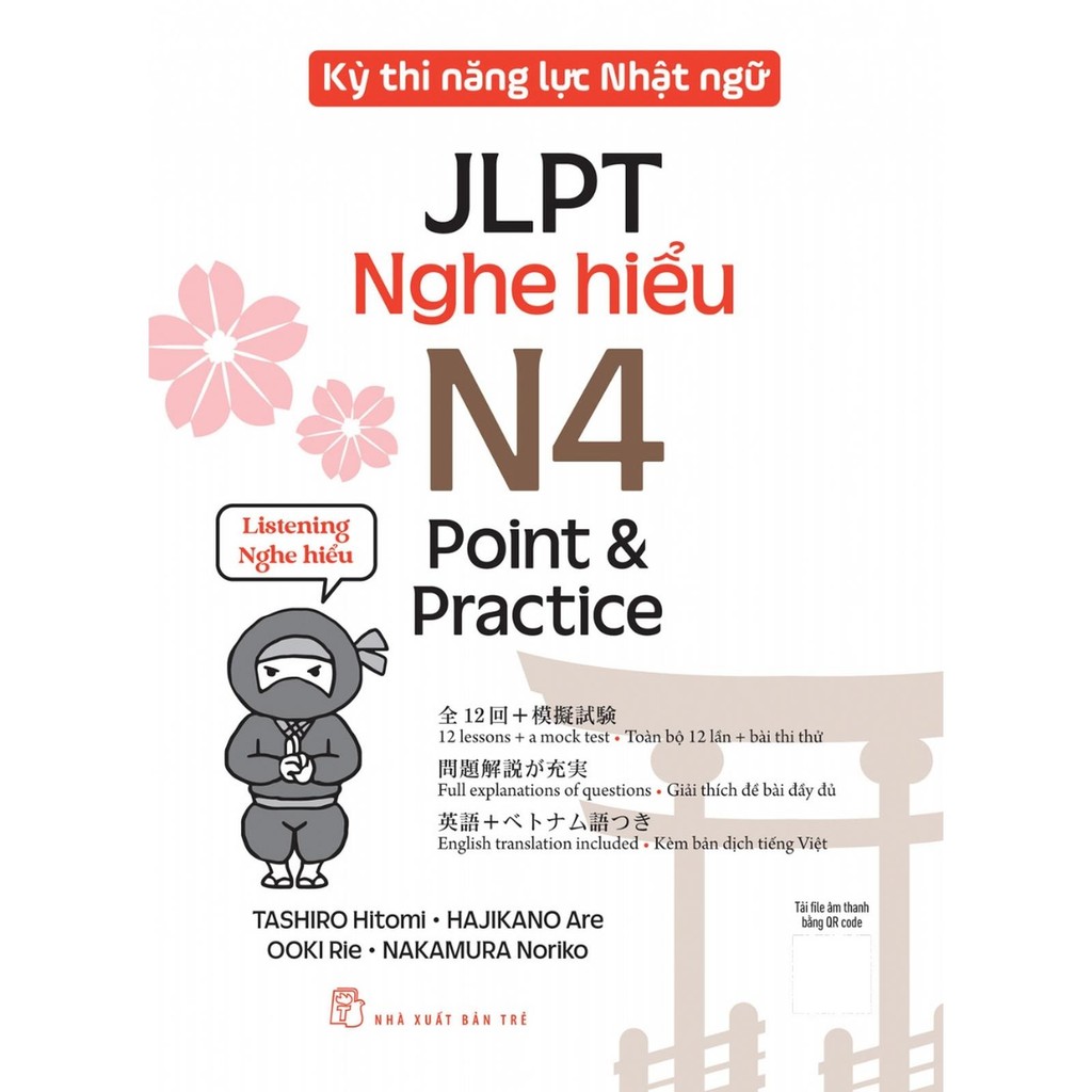 Sách Kỳ Thi Năng Lực Nhật Ngữ Jlpt N4 Point & Practice - Nghe Hiểu - NXB Trẻ - Bản Quyền ...