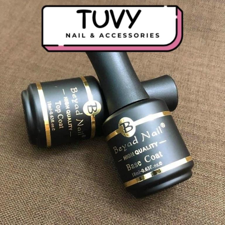 Base Top Nail Mỹ Beyad, sơn gel liên kết siêu bền Tuvy Nail | Shopee ...