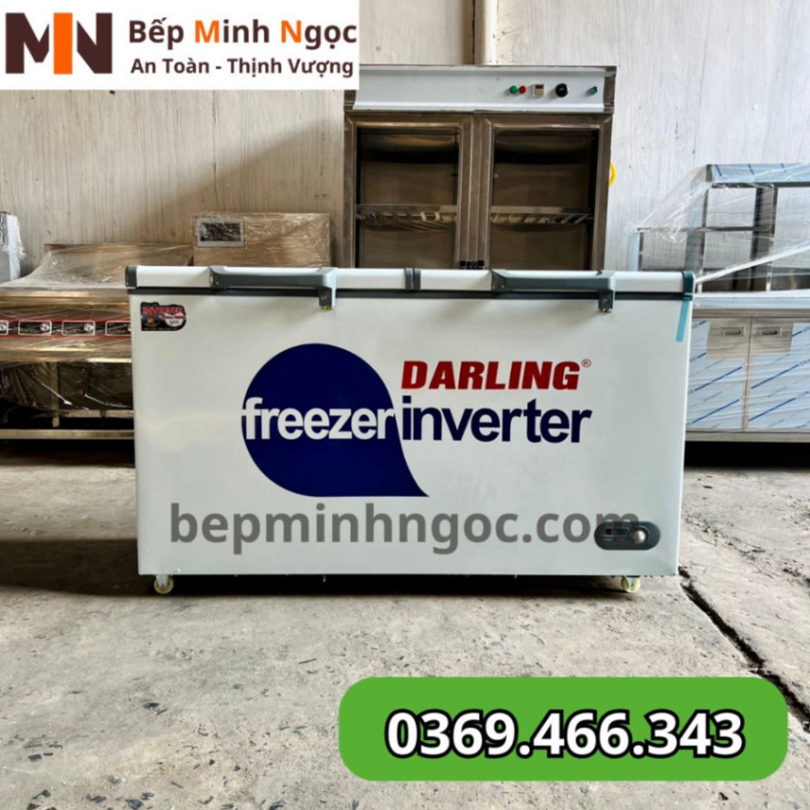tủ đông dearling tủ đông 2 cánh 370-470l inverter bảo hành chính hãng ...