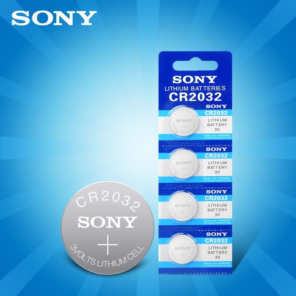 Vỉ 5 Viên Pin Cmos Panasonic/sony 3V CR-2032 (đỏ) | Shopee Việt Nam