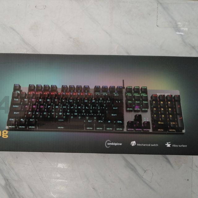 Bàn Phím Cơ Gaming Philips SPK8404/ G404 LED RGB - HÀNG CHÍNH HÃNG | Shopee Việt Nam