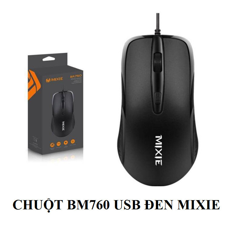 Chuột Mixie BM760 nhỏ gọn sử dụng cho laptop,máy tính-HT | Shopee Việt Nam