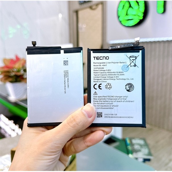 Pin Tecno Spark 6 / KE7 / CE7 ( BL-49HT ) | Shopee Việt Nam