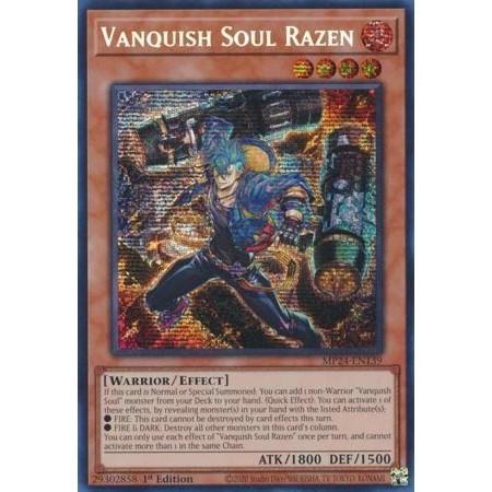 [ Bài Yugioh Chính Hãng ] Vanquish Soul Razen - MP24-EN139 - Prismatic ...