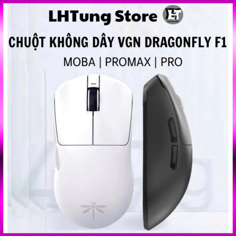 [SẴN GIAO NGAY] Chuột không dây VGN Dragonfly F1 PRO / F1 PROMAX / F1 MOBA HÀNG CHÍNH HÃNG (tặng ...