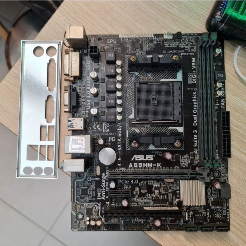 COMBO MAIN AMD ASUS A68 VÀ CPU AMD X4 840 | Shopee Việt Nam
