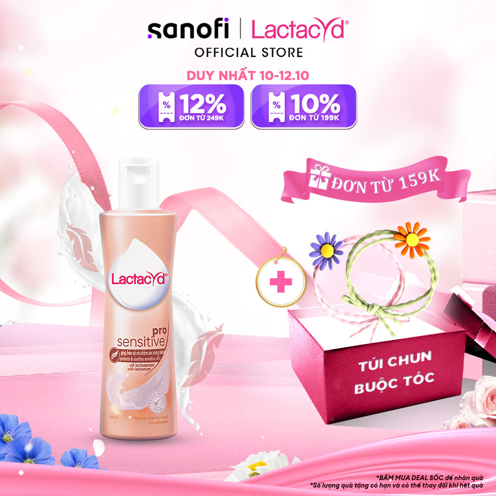 Dung Dịch Vệ Sinh Phụ nữ Lactacyd Pro Sensitive Cho Da Nhạy Cảm 250ml | Shopee Việt Nam