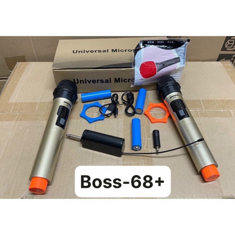 Micro Không dây đa năng cao cấp Boss 68/ 68+ chính hãng, chuyên dùng ...