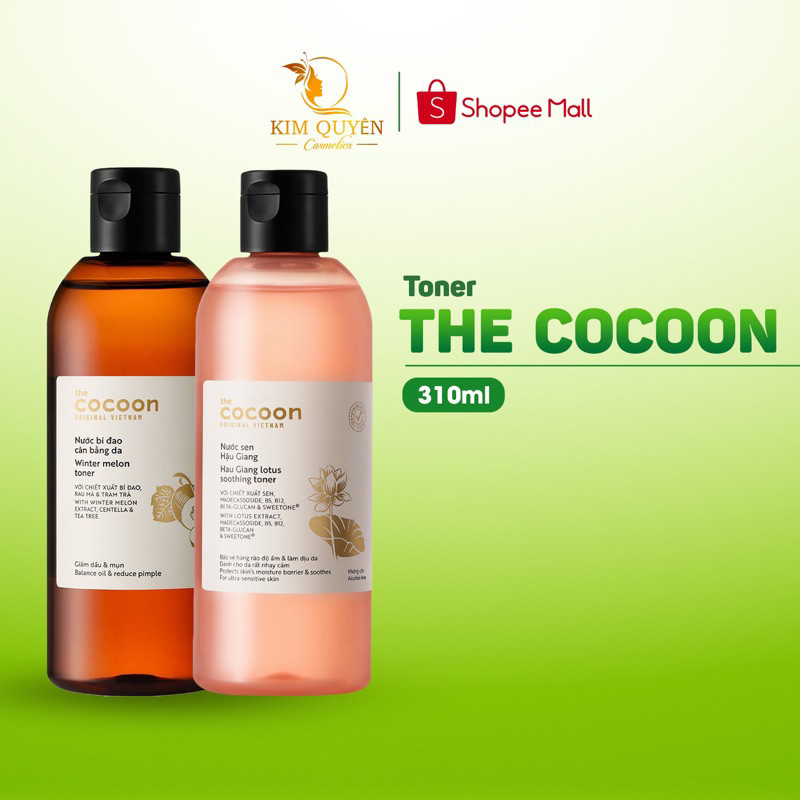 Toner Nước Cân Bằng Da Cocoon Dịu Nhẹ Lành Tính - Hàng Công Ty Chính ...