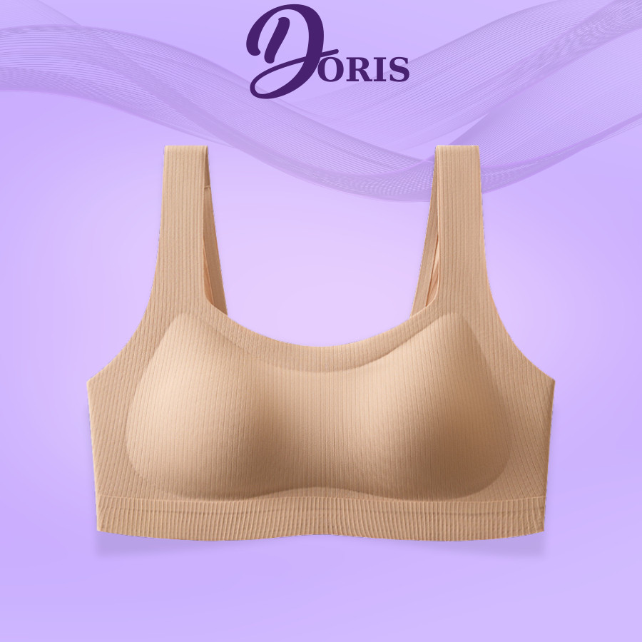 Áo Ngực Không Gọng, Áo Bra Nâng Ngực Chất Su Kiểu Dáng Thể Thao DORIS ...
