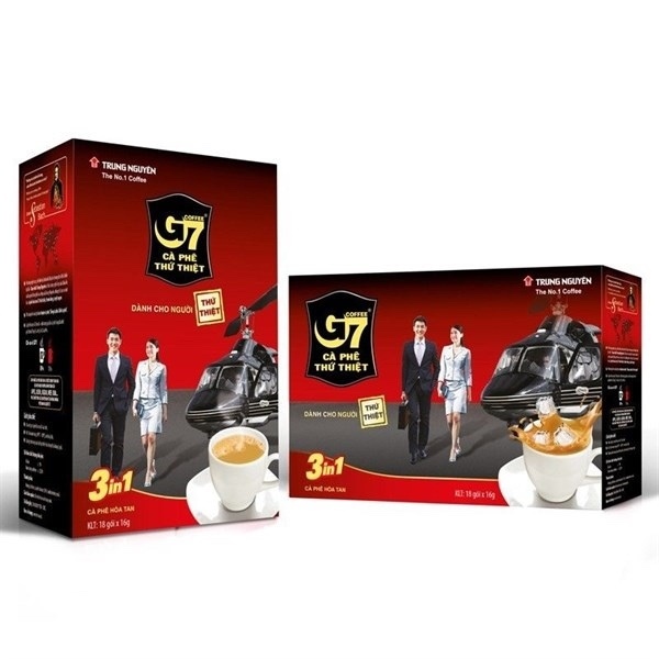 Hộp cà phê hòa tan G7 3in1 hộp 288g (18 gói x 16g) | Shopee Việt Nam