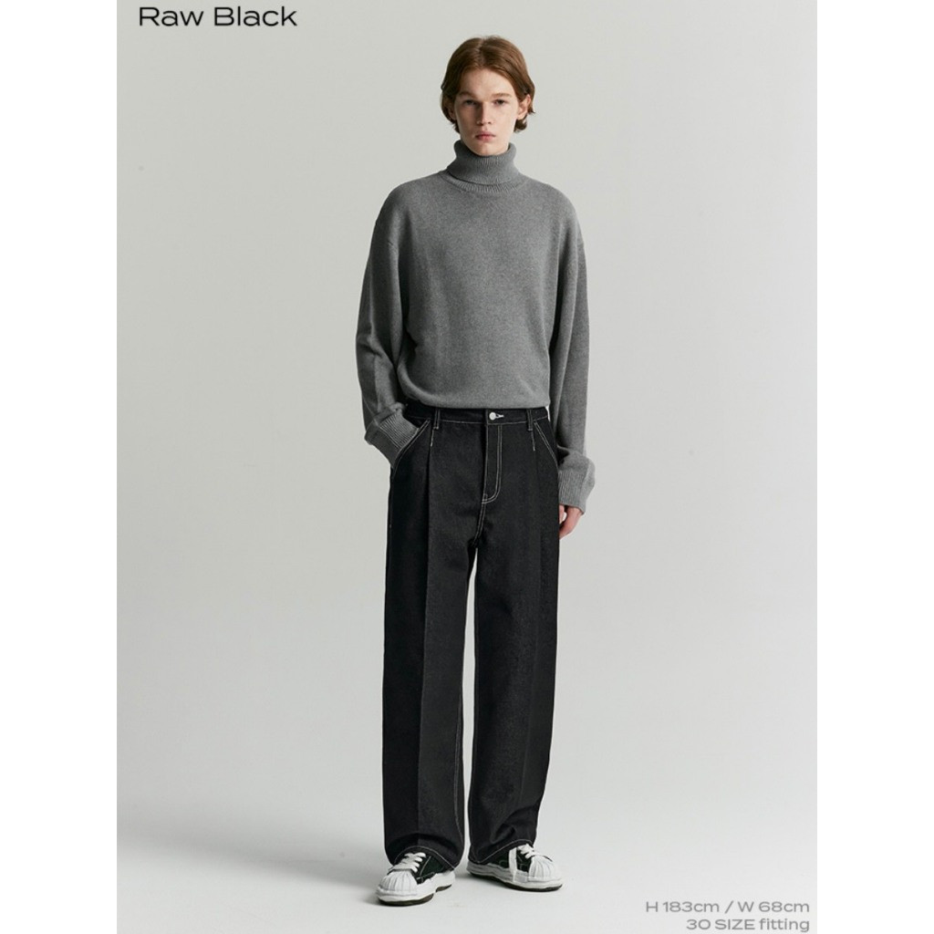 [HÀNG CHÍNH HÃNG] Quần Demin Brand Customeolock Hàn Quốc_Loose Straight ...