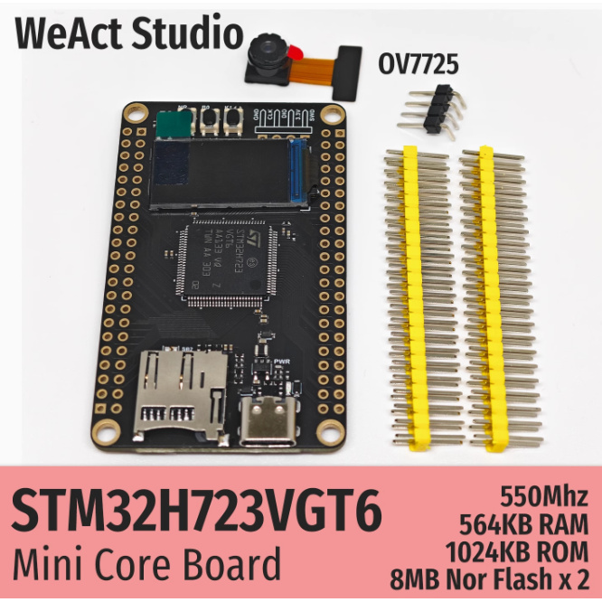 WeAct Kit phát triển STM32H723VGT6 + TFT 0.96" + Camera OV7725 | Shopee Việt Nam