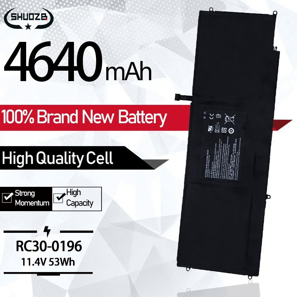 RC30-0196 mới RZ09-0196 Pin máy tính xách tay cho Razer Blade tàng hình ...