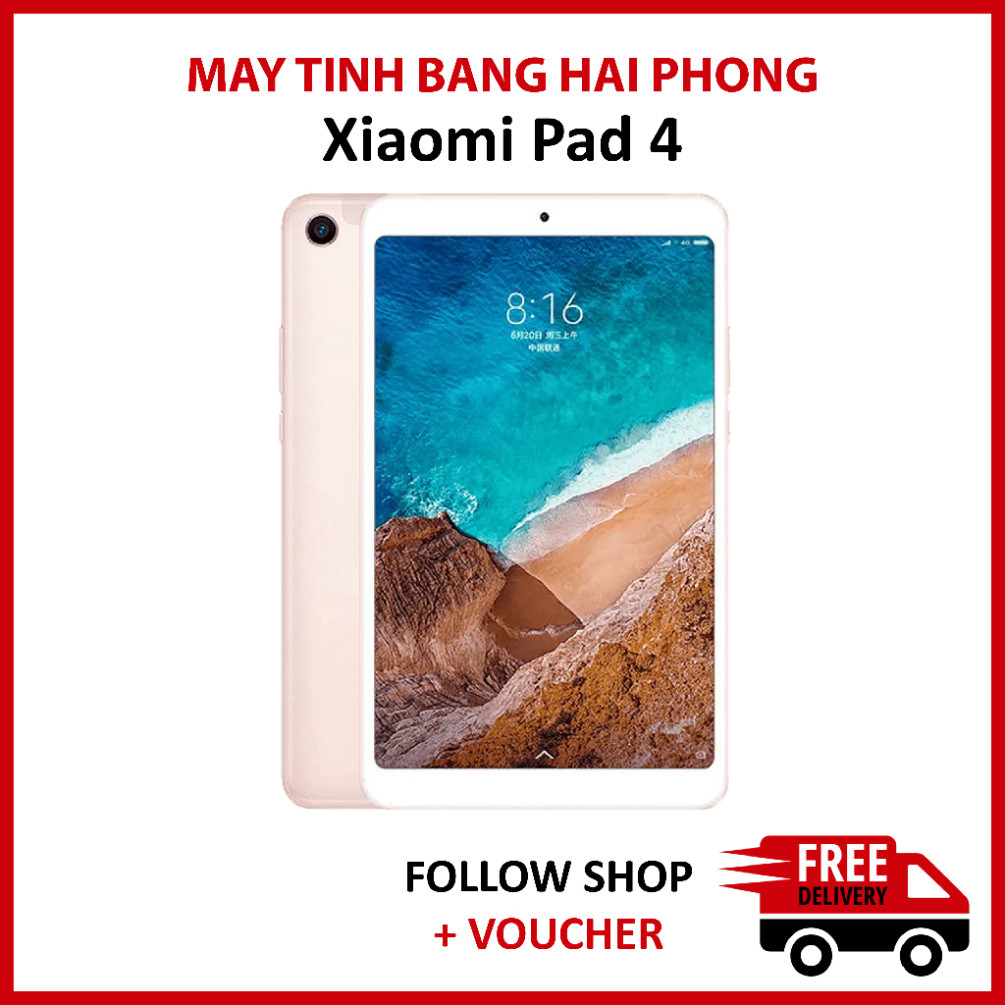 Máy tính bảng Xiaomi Mi Pad 4 rom quốc tế RAM 3/32GB chip Snapdragon ...