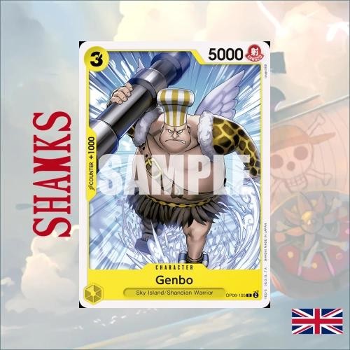 [Thẻ bài One Piece TCG] Genbo - OP06-105 - Common | Shopee Việt Nam