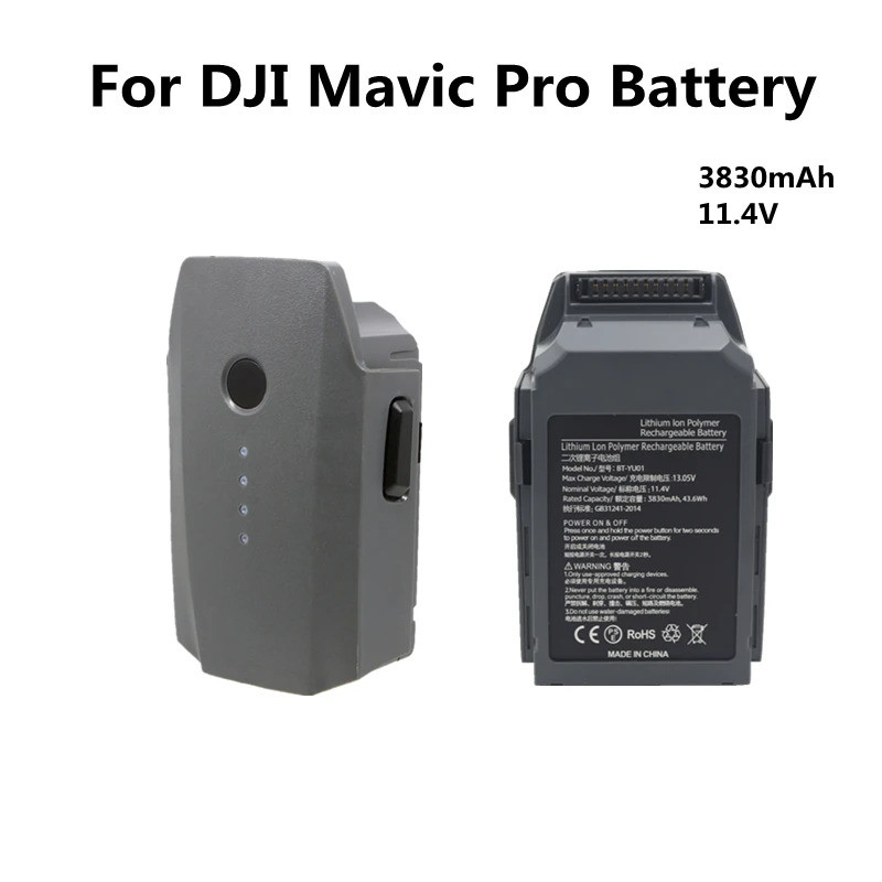 Tương thích DJI Mavic Pro Dung lượng Pin 3830mAh cho DJI Mavic Pro ...