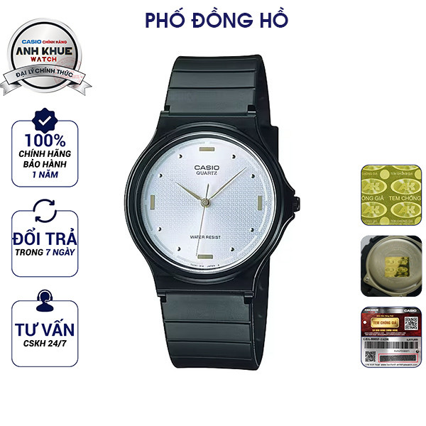 Đồng hồ dây nhựa Casio chính hãng Anh Khuê MQ-76-7A1LDF | Shopee Việt Nam