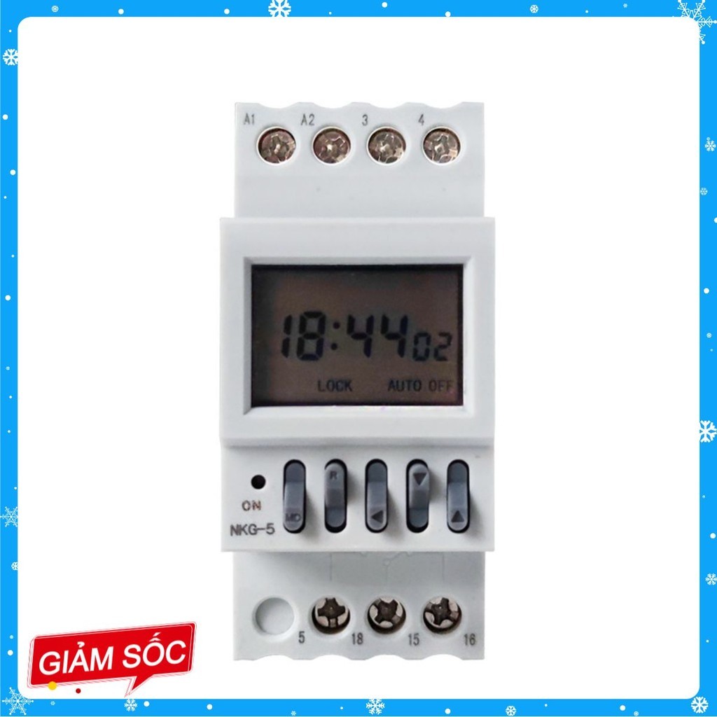 [CHÍNH HÃNG]Timer tháng , Timer hẹn giờ chu kỳ tháng NKG-5 , hẹn giờ ...