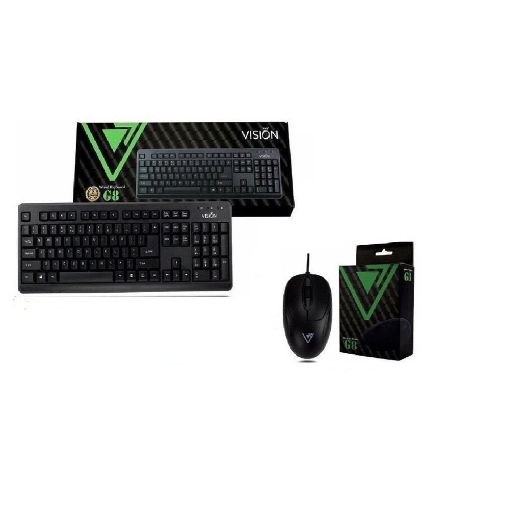 Bàn phím Keyboard VISION G8 USB Bảo Hành 12 Tháng | Shopee Việt Nam
