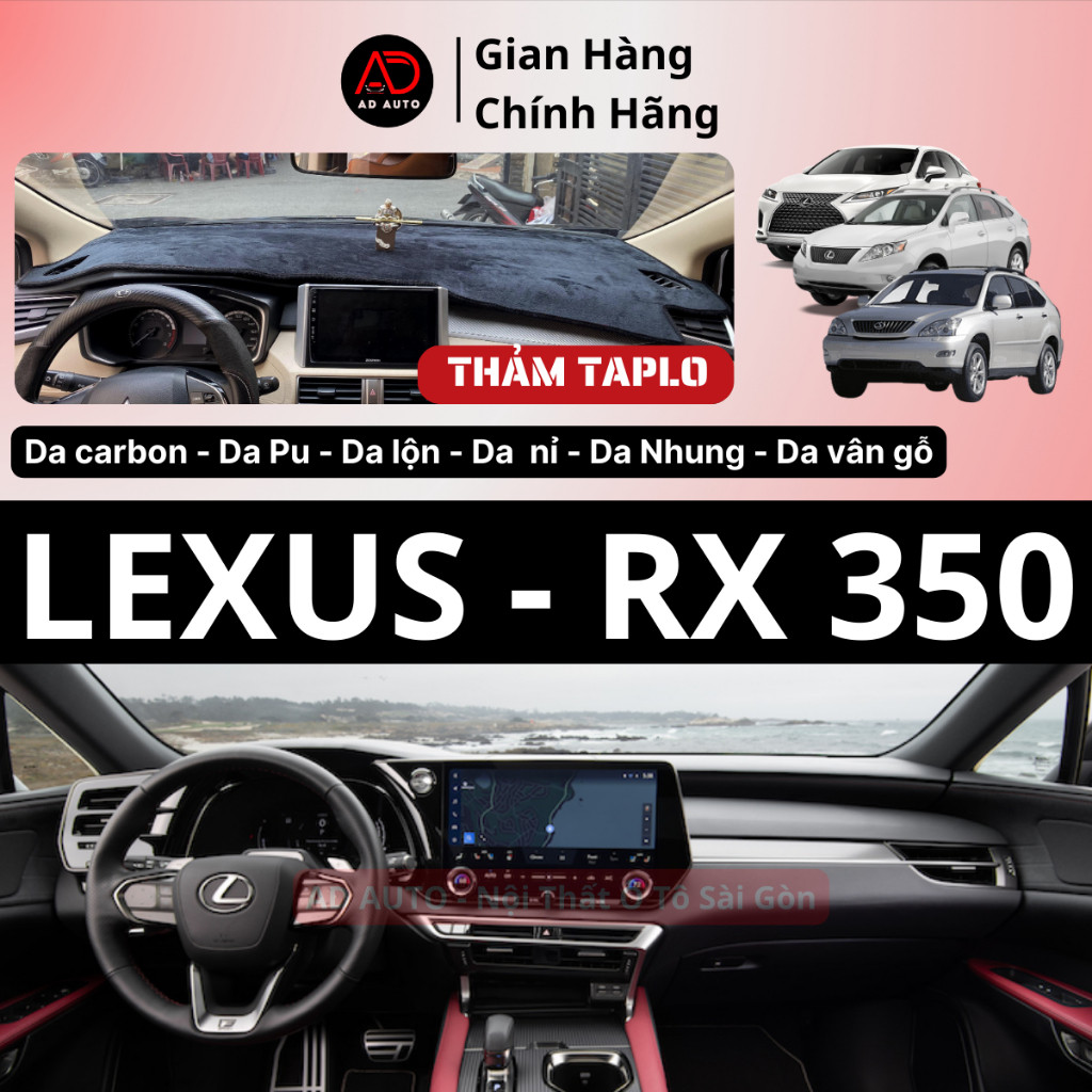Thảm taplo LEXUS RX 350 chuẩn form xe, tham taplo, taplo ô tô giúp bạn ...