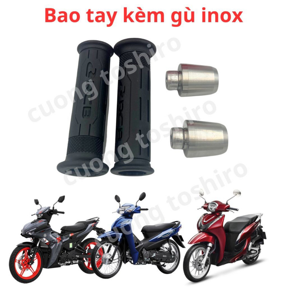 Bao tay rcb gắn xe máy wave ab sh sirius exciter vision winner dream ...