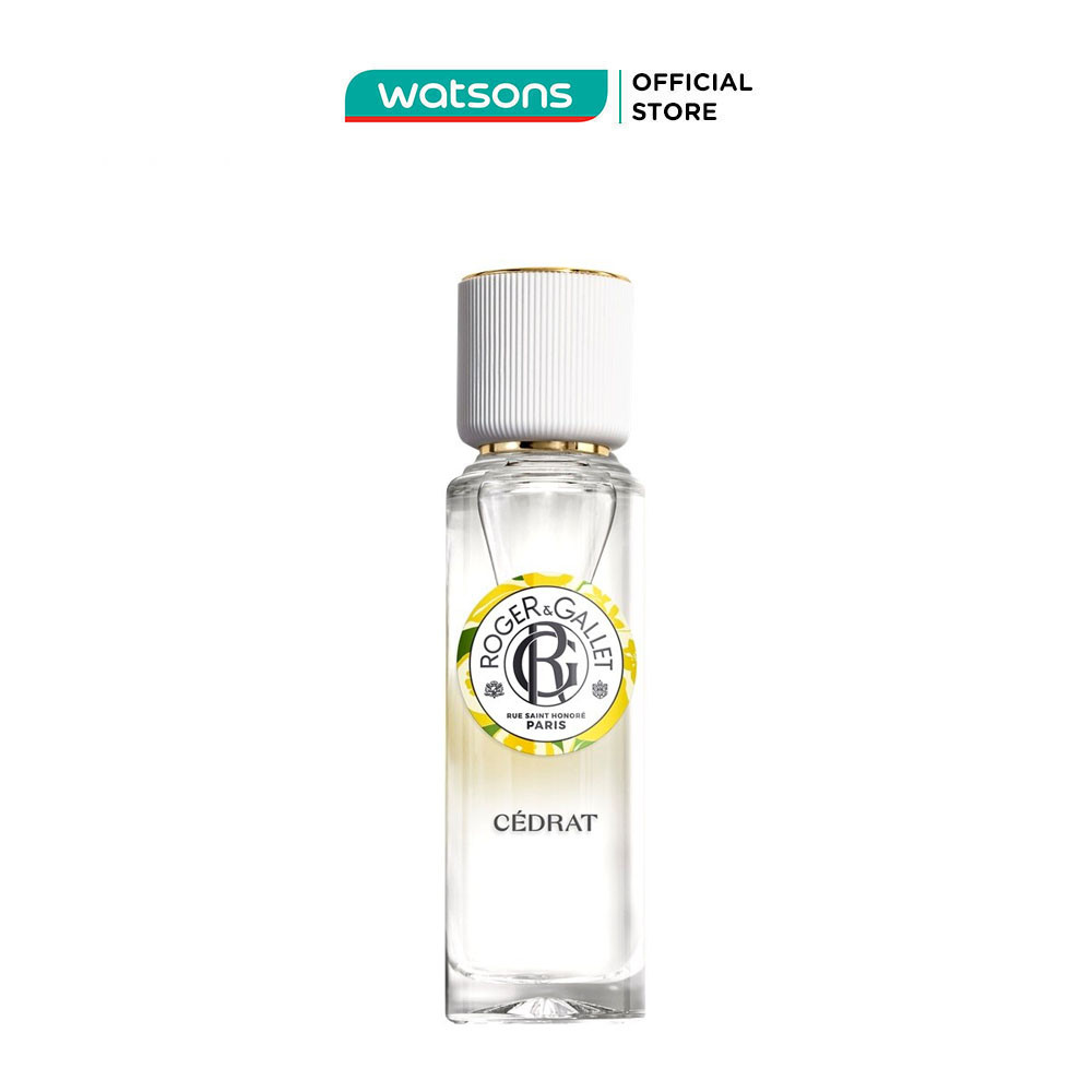 Nước Hoa Roger & Gallet Cedrat Wellbeing Fragrant Water 30ml | Shopee Việt Nam