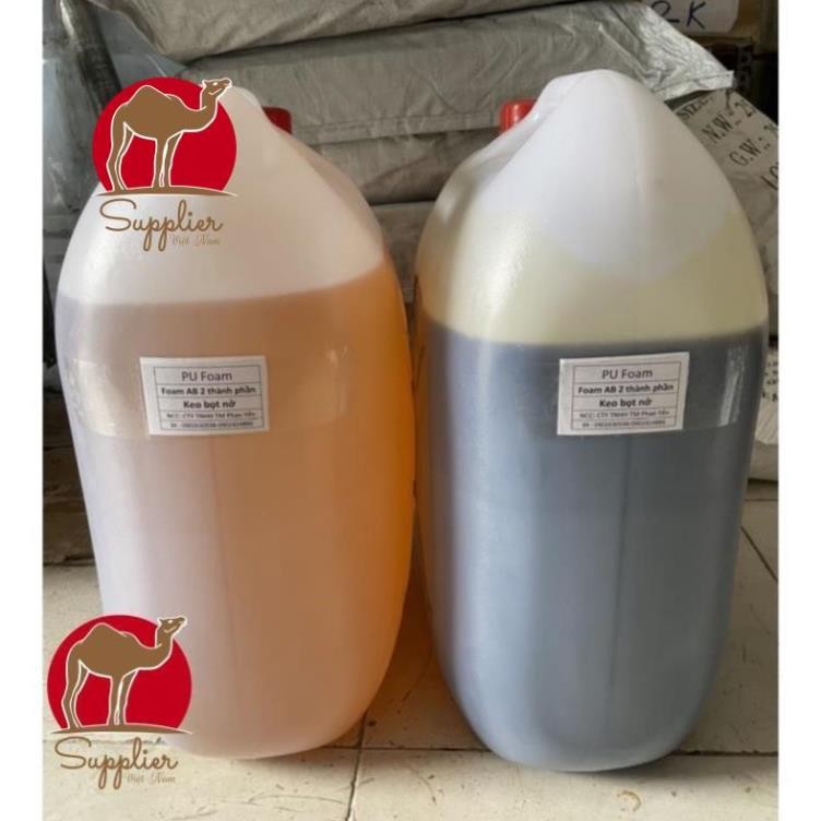 1KG - BỌT KEO NỞ FOAM PU 2 THÀNH PHẦN A+B DÙNG CHO TỦ LẠNH VẬT LIỆU CHỐNG NÓNG GIỮ NHIỆT HIỆU ...