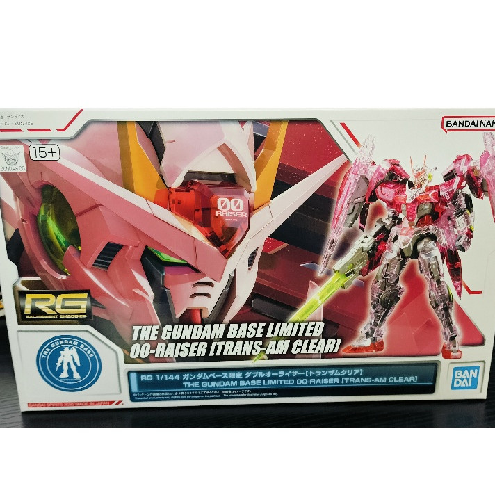 [Direct from Japan] BANDAI RG 1/144 Gundam 00-Raiser [Trans-Am Clear ...