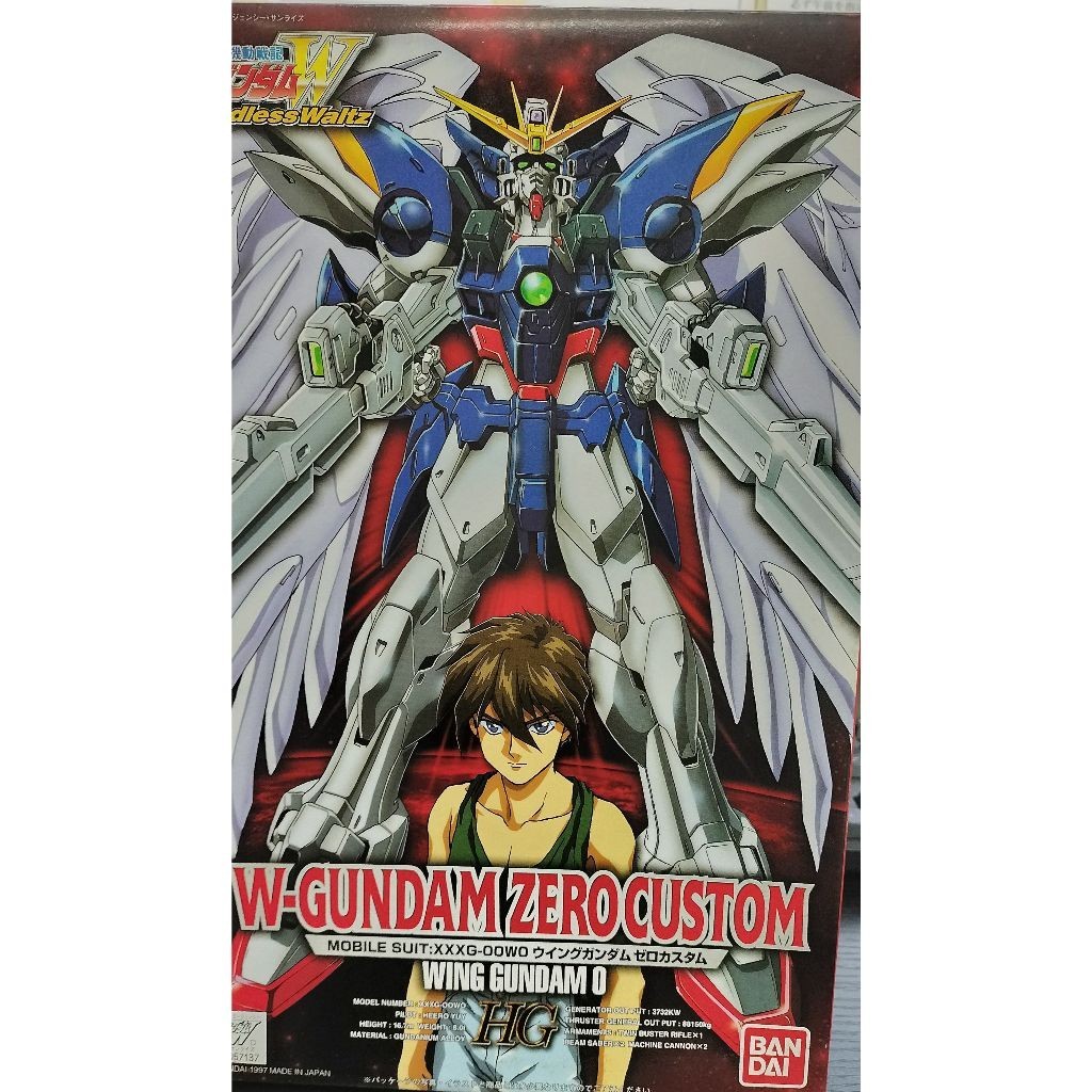 [Direct from Japan] BANDAI HG WING GUNDAM ZERO CUSTOM GUNPLA EW TOY ...