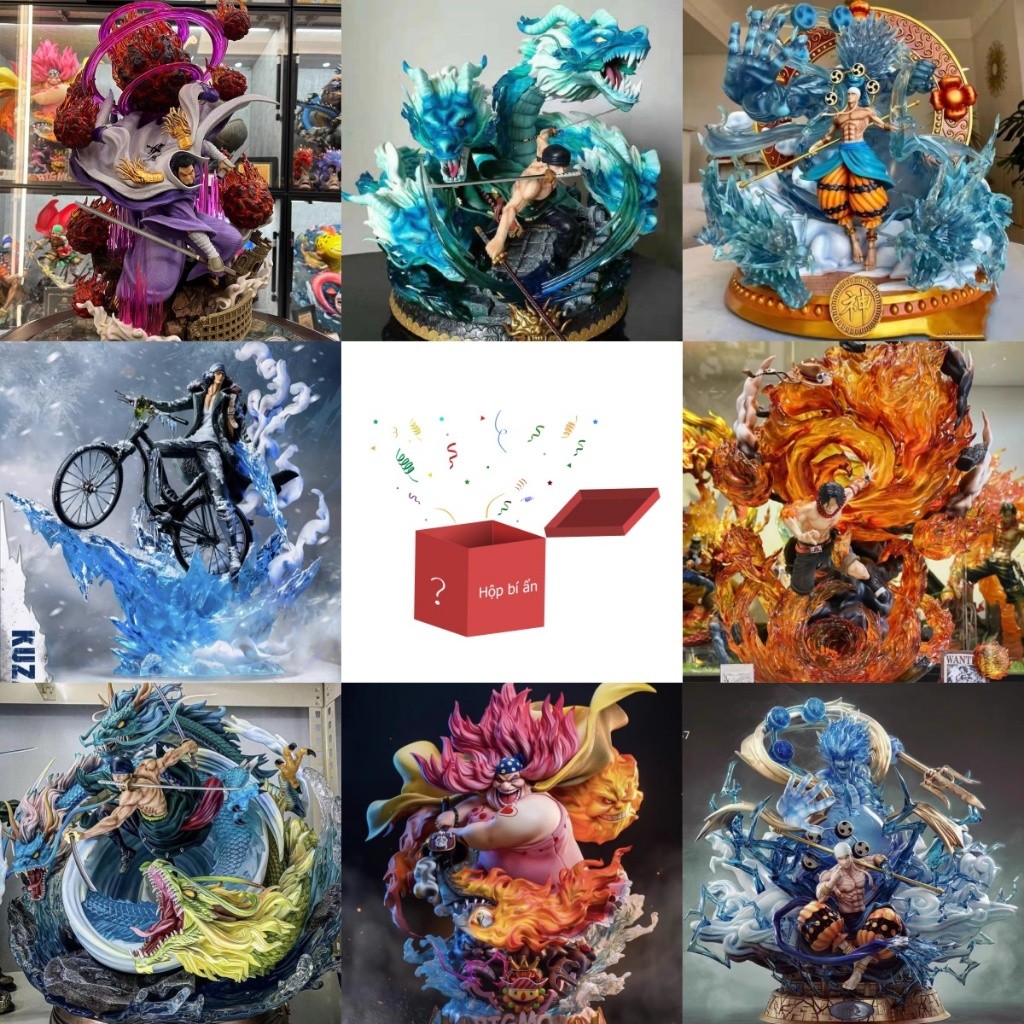 One Piece Figure Marco Gear 5 Luffy Zoro Enru Fujitora Isshiou Katakuri Ace Figure Doll Statue ...