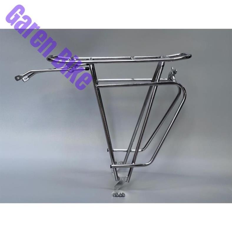 [Garen Bike] Baga Darkrock inox trắng bóng chính hãng | Shopee Việt Nam