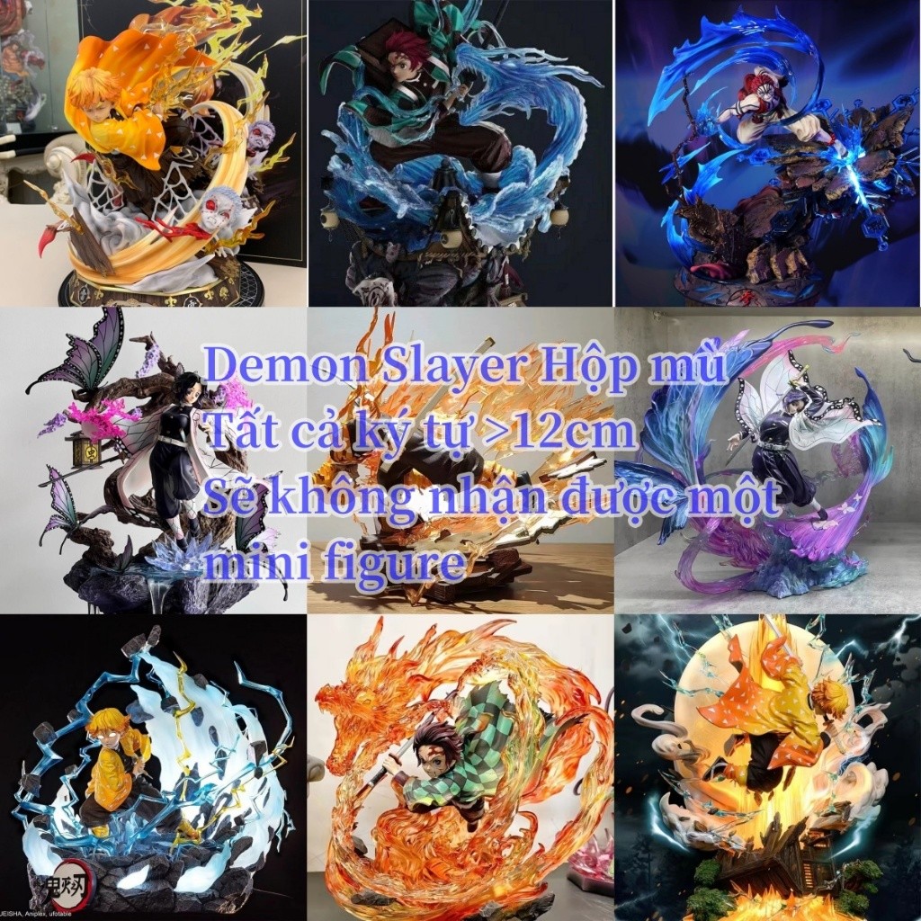 Túi May Mắn Hộp Bí Ẩn Hộp Mù Demon Slayer Kokushibou Zenitsu ...