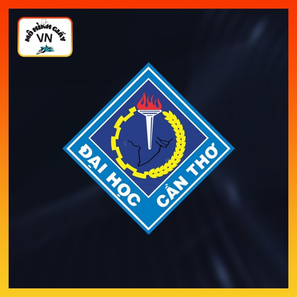 [CTU] Combo 20 Miếng Dán Sticker Logo Đại Học Cần Thơ - MohinhgiayVN ...