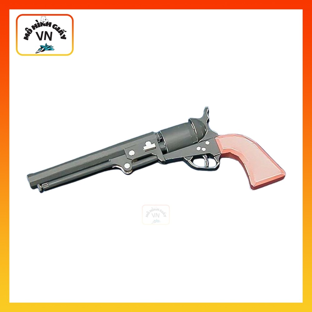 Mô Hình Giấy Lắp Ráp Revolver Colt M1851 - MohinhgiayVN | Shopee Việt Nam