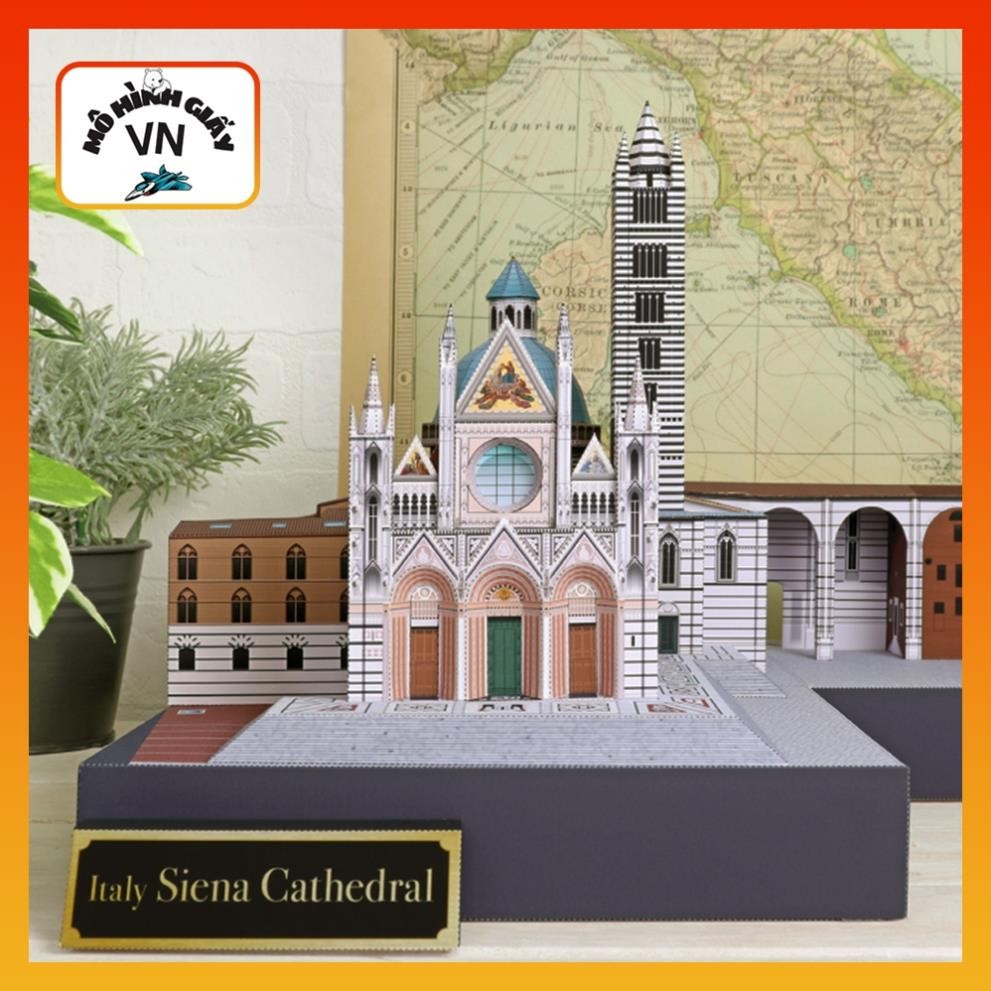 Mô Hình Giấy Lắp Ráp Nhà Thờ Siena - Italy | Shopee Việt Nam