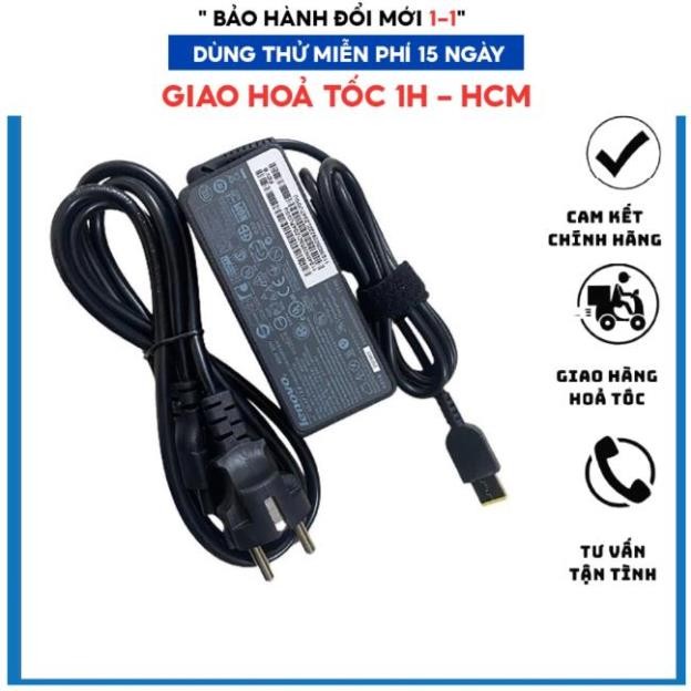 Sạc Zin Laptop Lenovo Đầu Vuông 3.25A 20V ThinkPad E431 E440 E450 E531 E540 E550 E555 E560 T430 ...