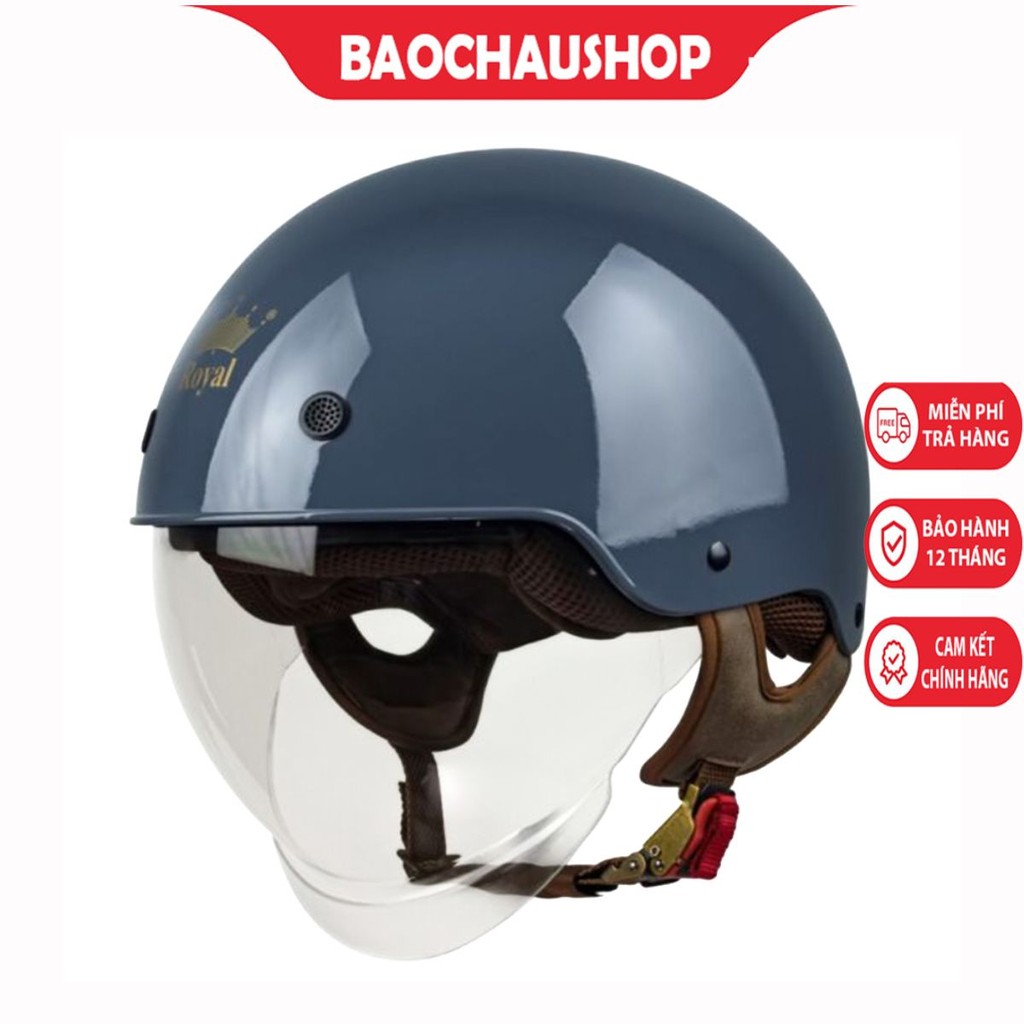 Mũ Bảo Hiểm 1/2 Kính Âm Royal M239 - Bảo Hành Chính Hãng 24 Tháng ...