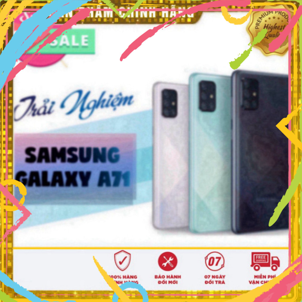 (Hot sale) Điện thoại Samsung Galaxy A71 Ram 8G/128GB máy chính hãng ...