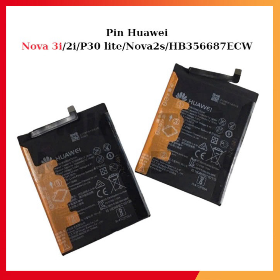 Pin huawei Nova 3i/2i/P30 lite/Nova 2s/HB356687ECW,mới | Shopee Việt Nam