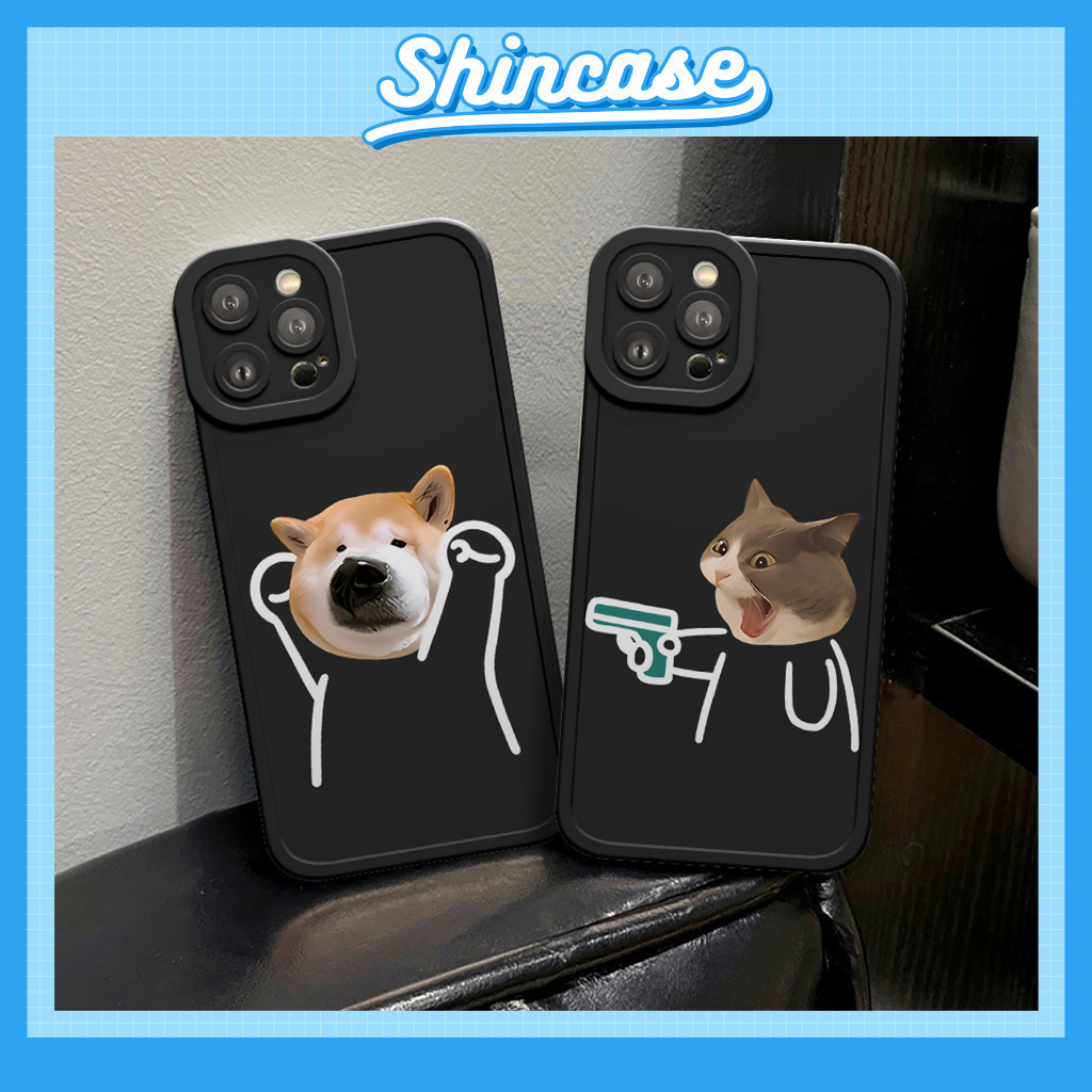 Ốp Lưng iPhone Mèo Angry Cạnh Vuông, Chống Sốc, Bảo Vệ Camera - Cho iP ...