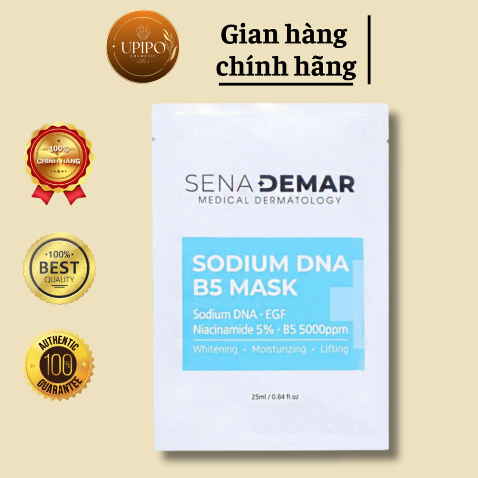 Mặt Nạ Phục Hồi Tế Bào Gốc Sena Demar Sodium DNA B5 Mask 25ml ...