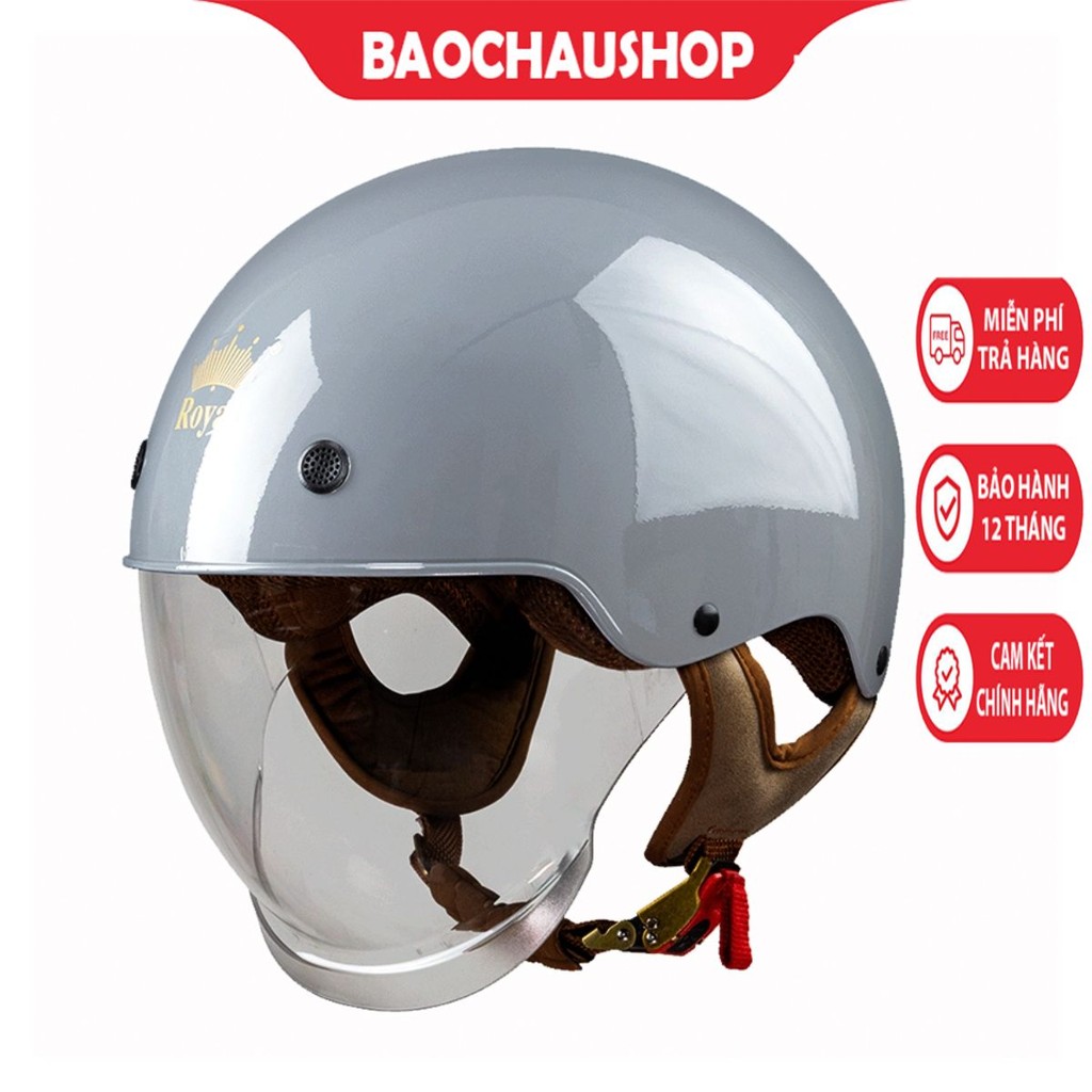 Mũ Bảo Hiểm 1/2 Kính Âm Royal M239 - Bảo Hành Chính Hãng 24 Tháng ...