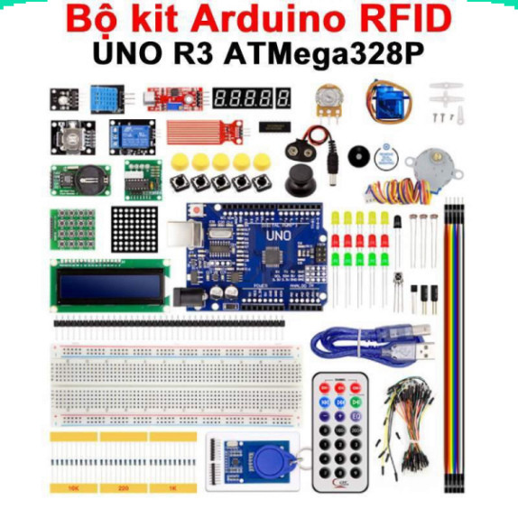 Bộ kit học tập Arduino UNO R3 RFID ATMega328P || | Shopee Việt Nam