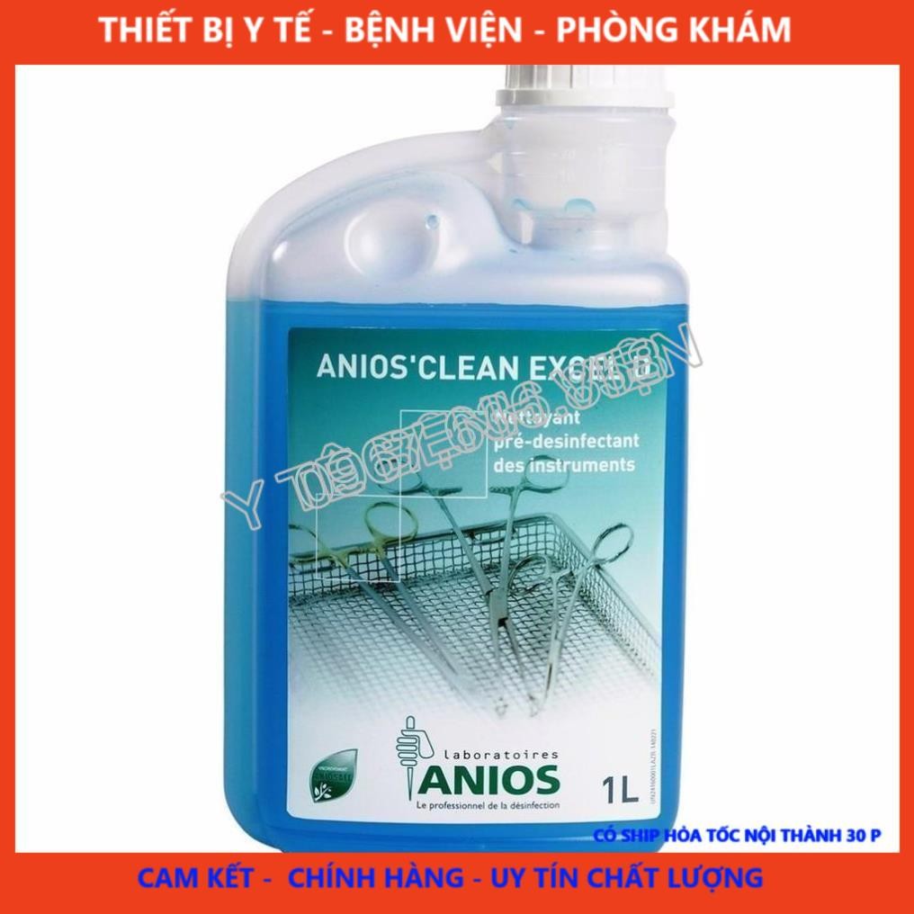 Dung dịch ngâm dụng cụ Hexanios G+R - Anios Clean Excel 5 lít và 1 lít ...