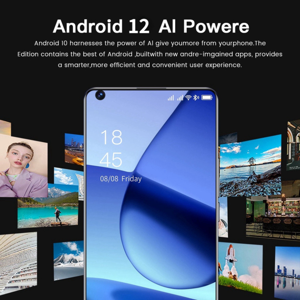 Realmi C35 Pro Điện thoại thông minh hoàn toàn mới 16GB + 512GB Màn ...