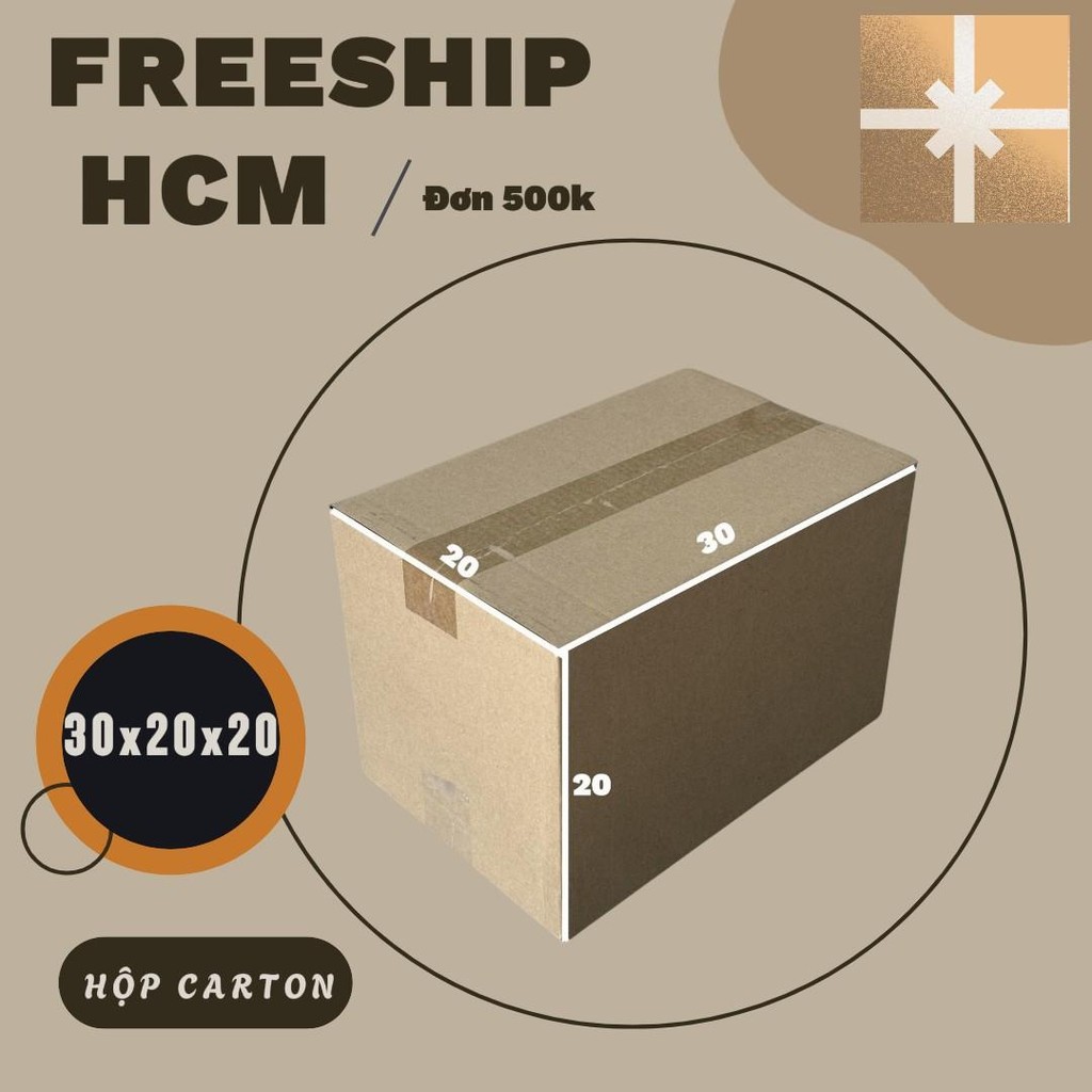 Hộp Carton Thường 30x20x20 Combo 150 Cái – Giá Sốc, Kích Thước Tiện ...