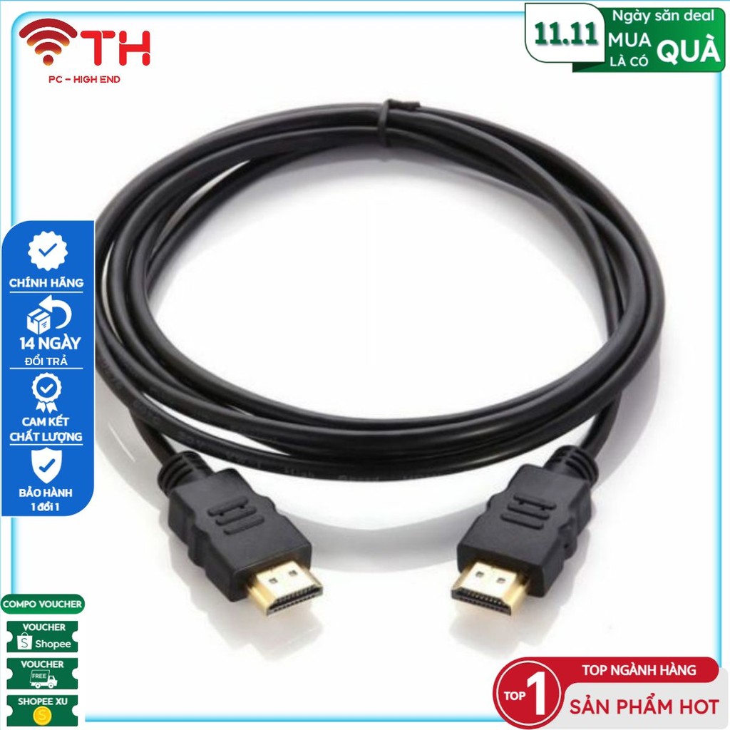[Mã ELHACE giảm 4% đơn 300K] Dây kết nối máy tính Hdmi 1.5m hàng xịn | Shopee Việt Nam