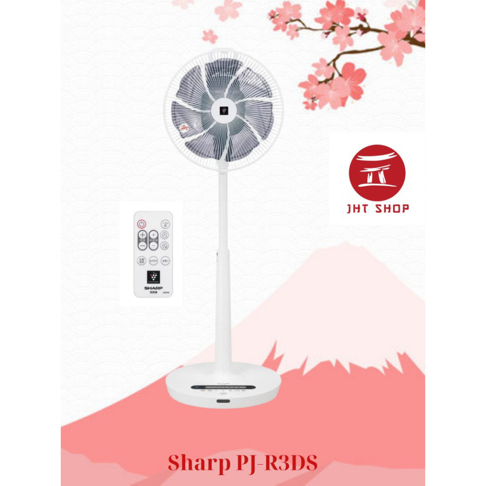 ( Quạt điện JHT SHOP SHARP PJ-R3DS có 32 tốc độ gió | Shopee Việt Nam