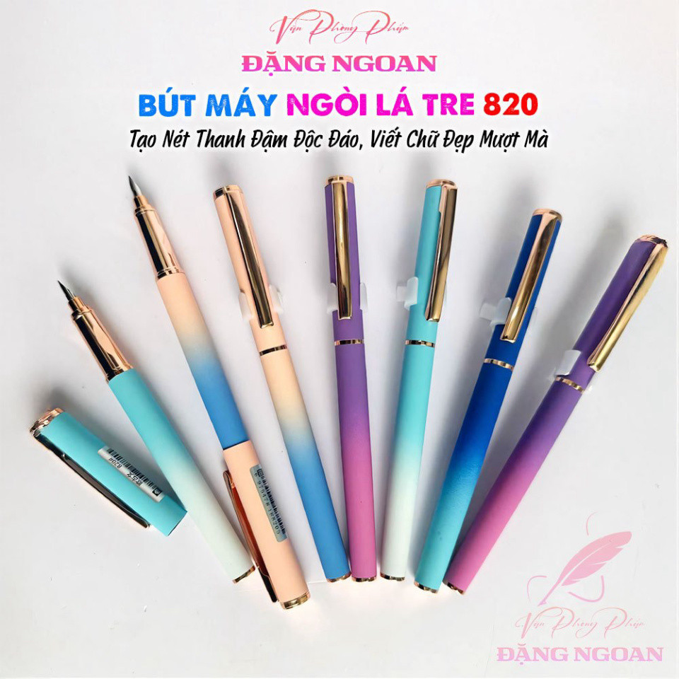 Bút Máy Ngòi Lá Tre Calligraphy 820 - Tự Tạo Nét Thanh Đậm Độc Đáo ...